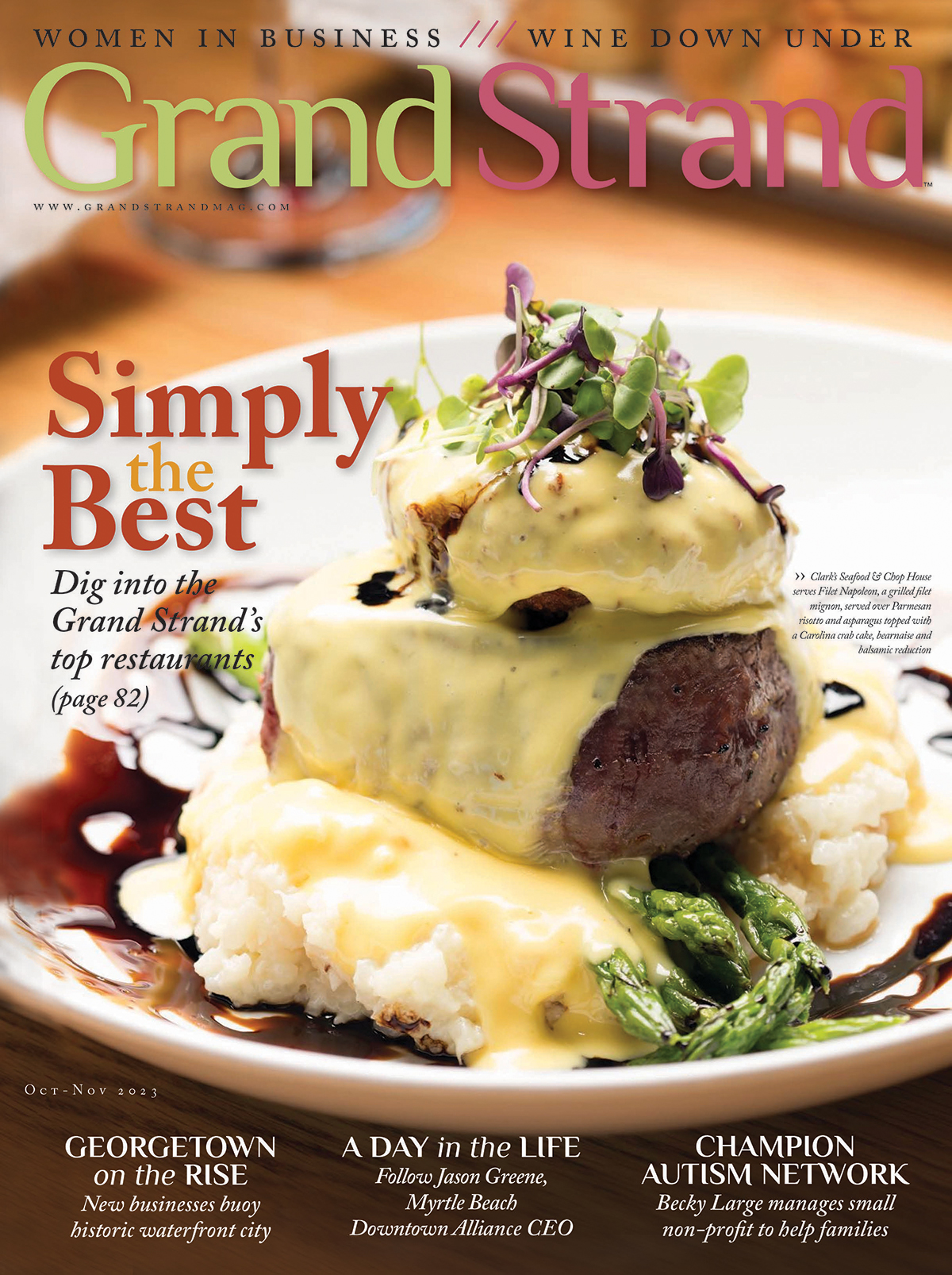Myrtle Beach SC - Grand Strand Magazine - October/November 2023