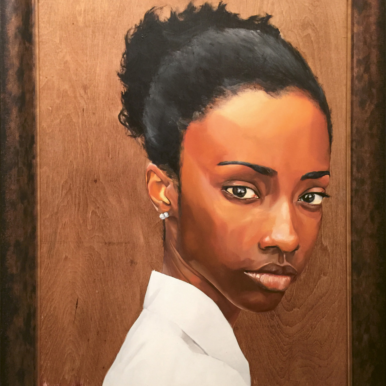 Myrtle Beach SC - Girl with Two Pearl Earrings