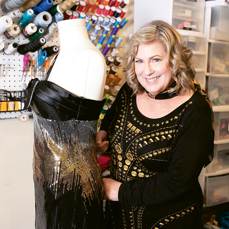 Accomplished wardrobe supervisor Susan Frye shares her talents locally ...